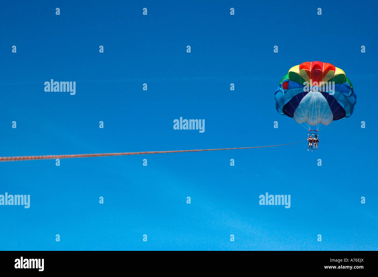 Parascending in Puerto Rico GRAN CANARIA Canary Islands Spain Stock ...