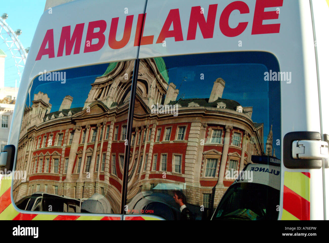 Ambulance rear doors hi-res stock photography and images - Alamy