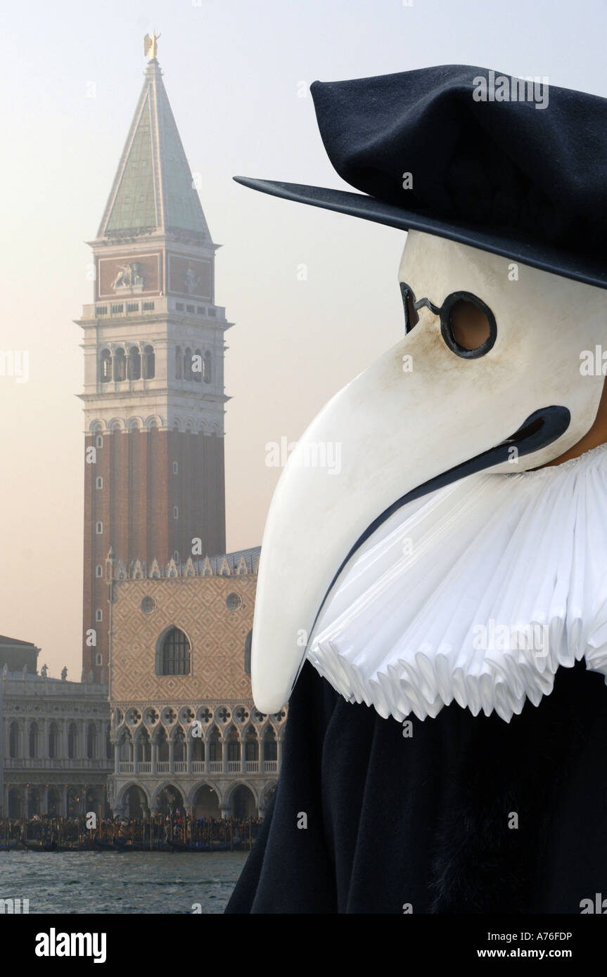 Italy, Venice, masked person Stock Photo - Alamy