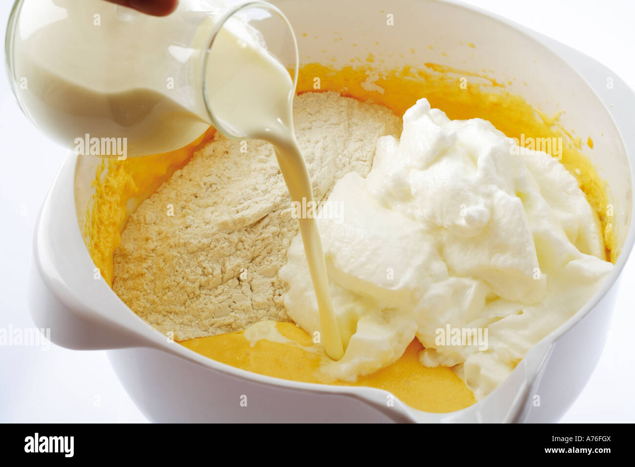 Pouring cream jug hi-res stock photography and images - Alamy