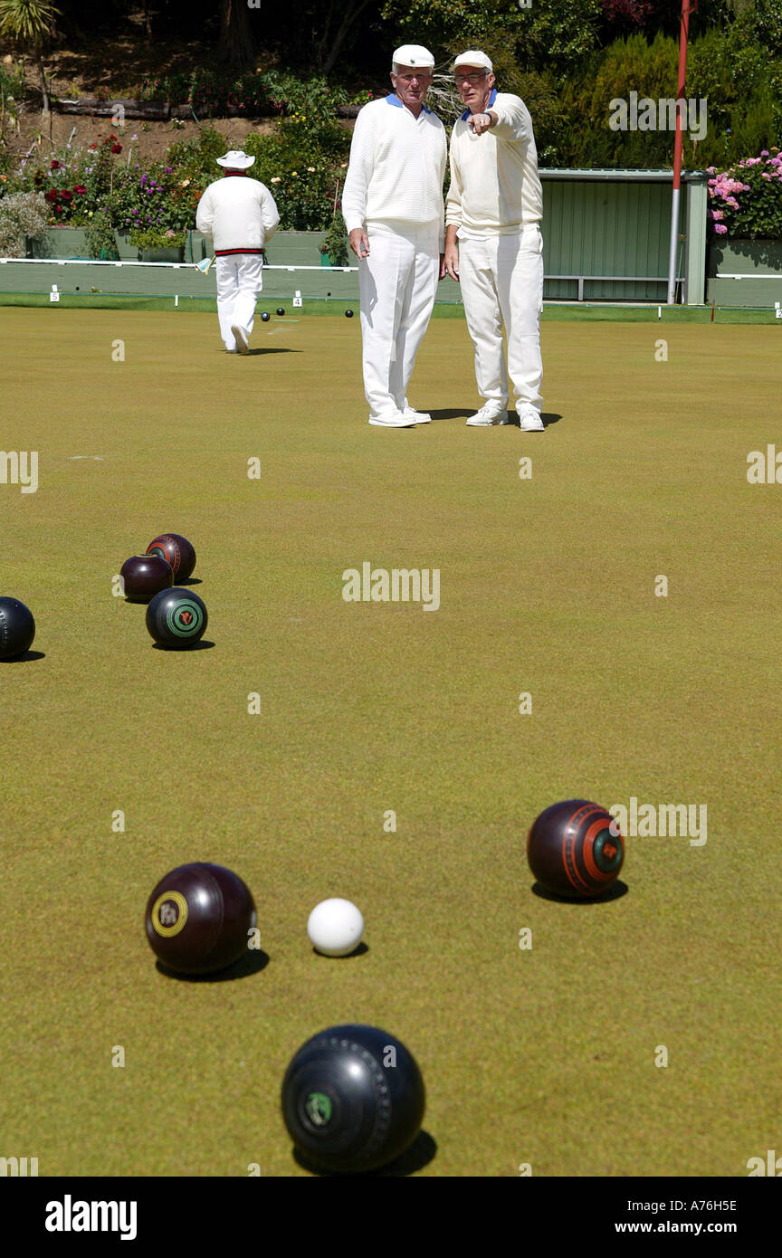 Lawn bowls new zealand hi-res stock photography and images - Alamy