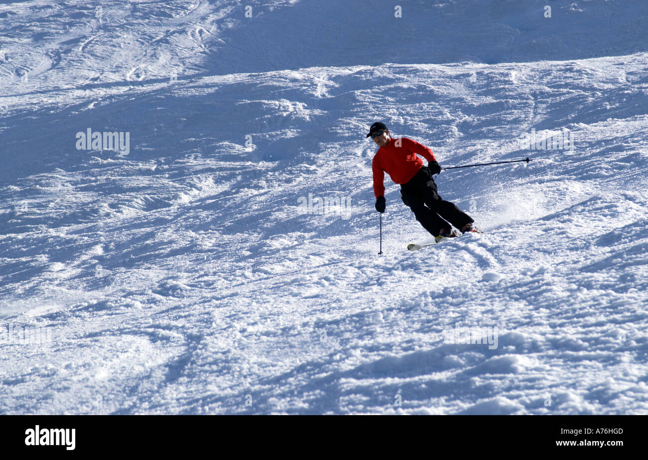 Snow Skier, Australia Stock Photo - Alamy