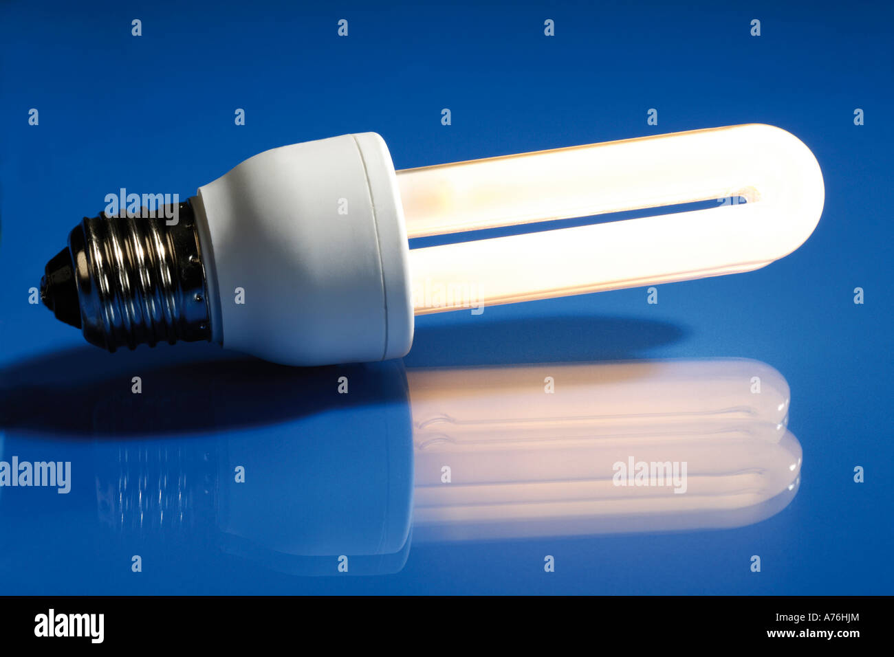 Energy saving lightbulb, close-up Stock Photo - Alamy