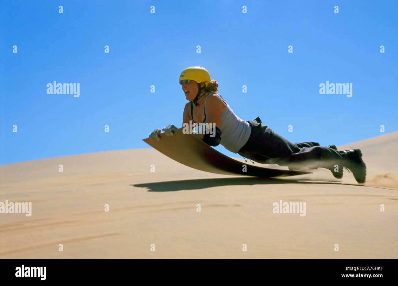 Namibian sand dune boarding hi-res stock photography and images - Alamy