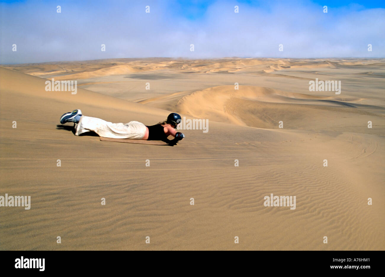 Namibian desert sandboard hi-res stock photography and images - Alamy