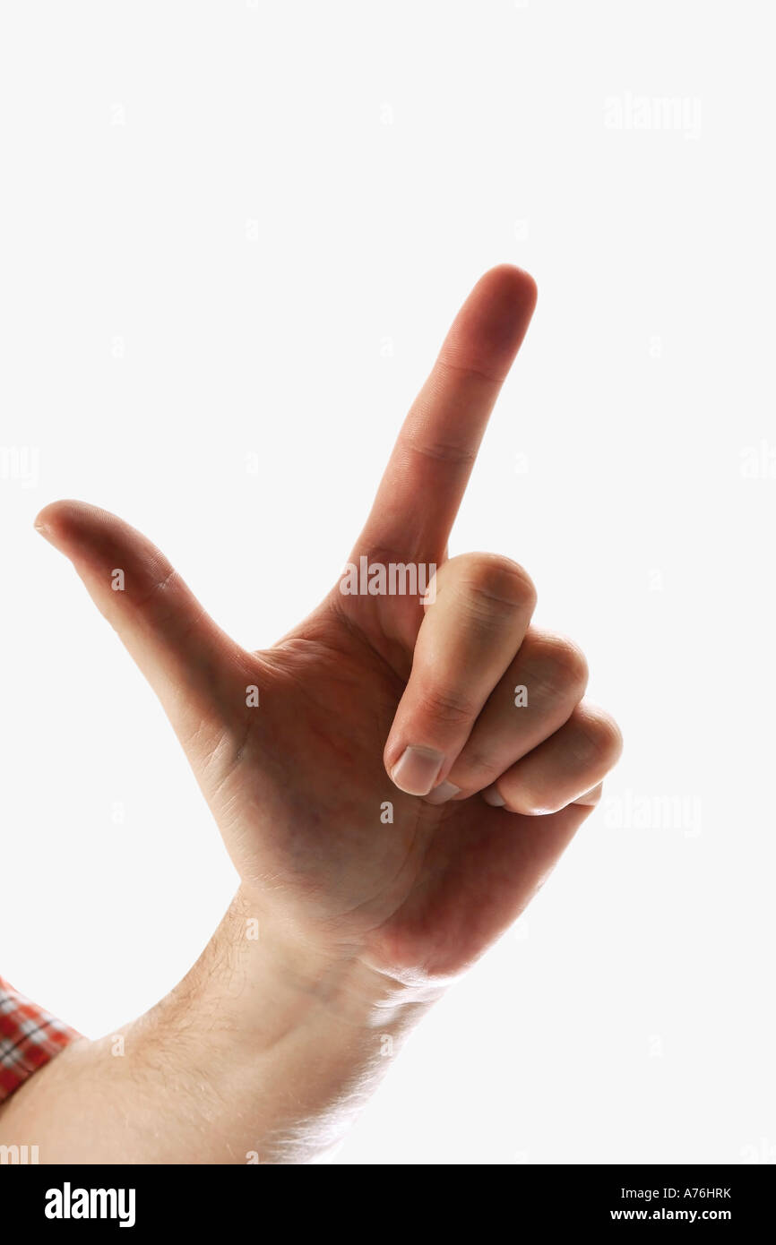Two hands close up Cut Out Stock Images & Pictures - Alamy