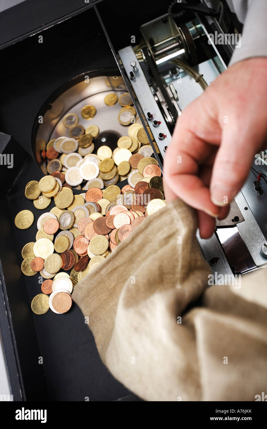 Bank interior counter hi-res stock photography and images - Alamy