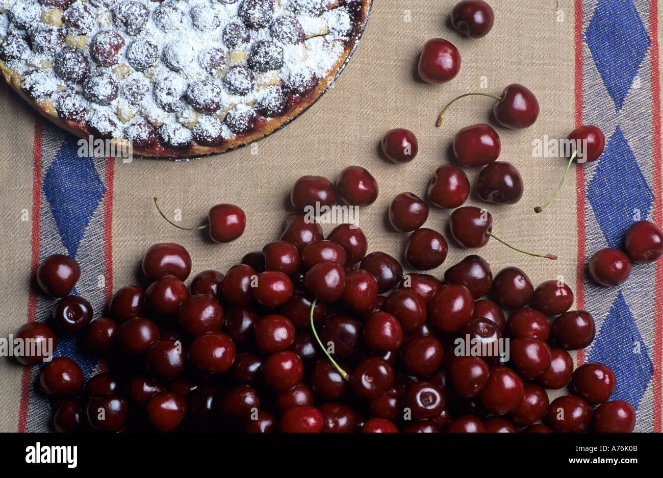 Kirschen hintergrund hi-res stock photography and images - Alamy