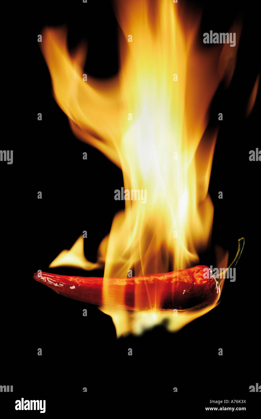 Burning peperoni hi-res stock photography and images - Alamy
