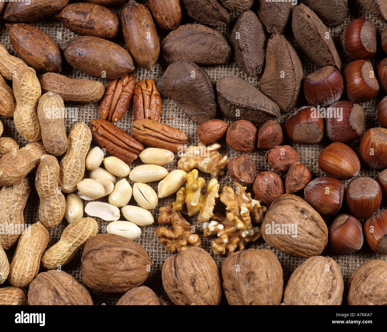 Nuss Nuesse Nut Nuts Stock Photo - Alamy