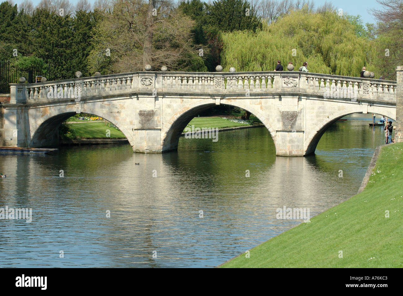 Clare Bridge Cambridge England Stock Photo - Alamy