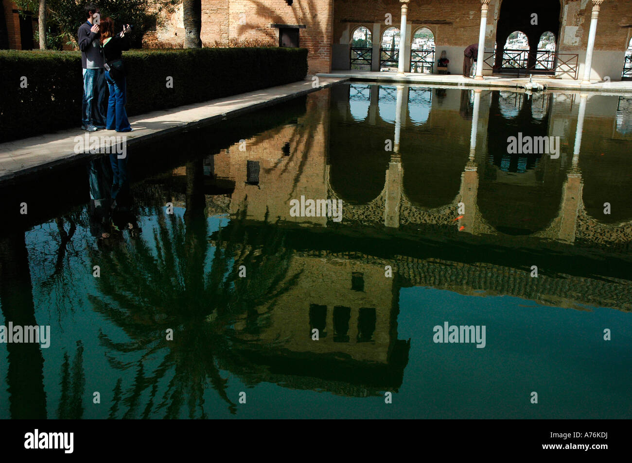 Torre de las Damas Tower of the Ladies Alhambra Palace GRANADA ...