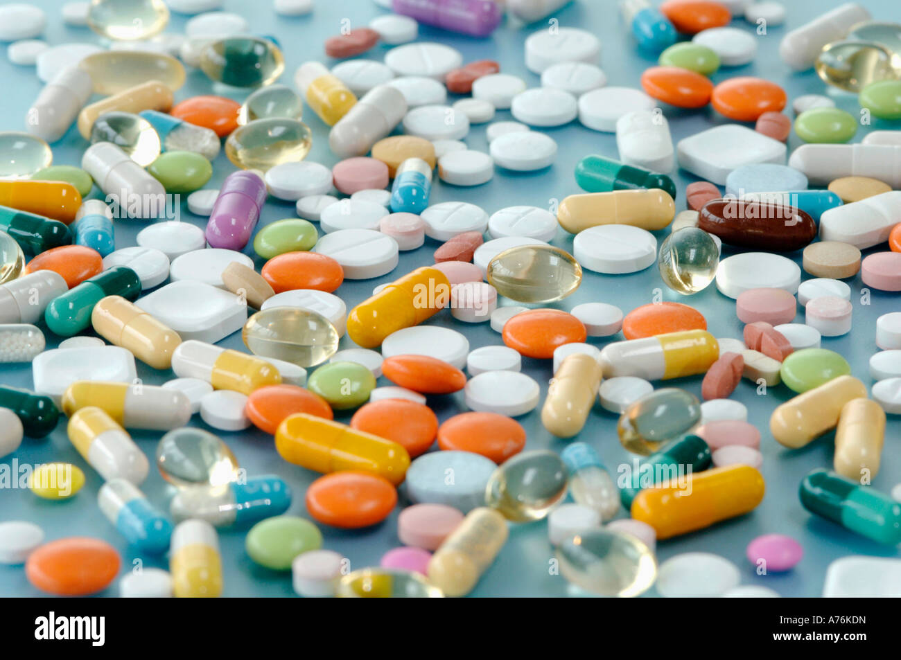 Various pills, close-up Stock Photo - Alamy