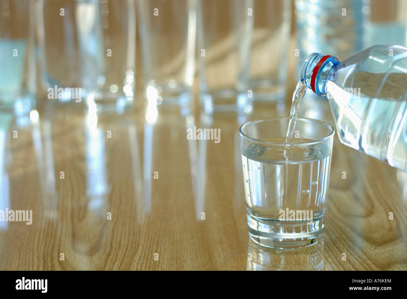 Bottle being filled water hi-res stock photography and images - Alamy
