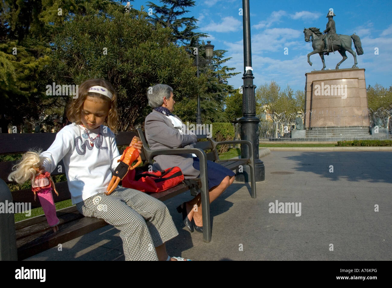General Espartero Statue Príncipe de Vergara Avenue also known as El ...