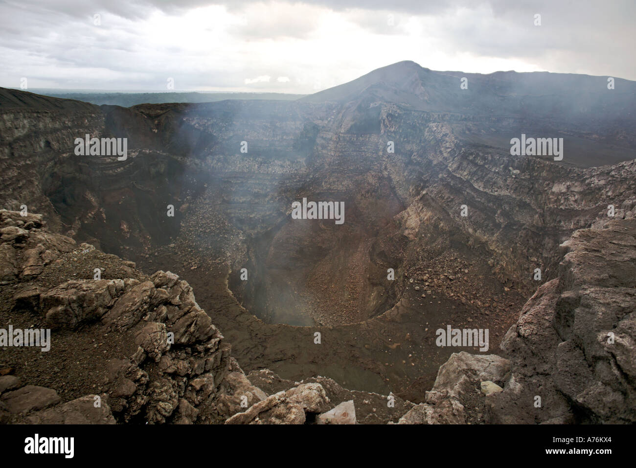 Nicaragua volcano rim hi-res stock photography and images - Alamy