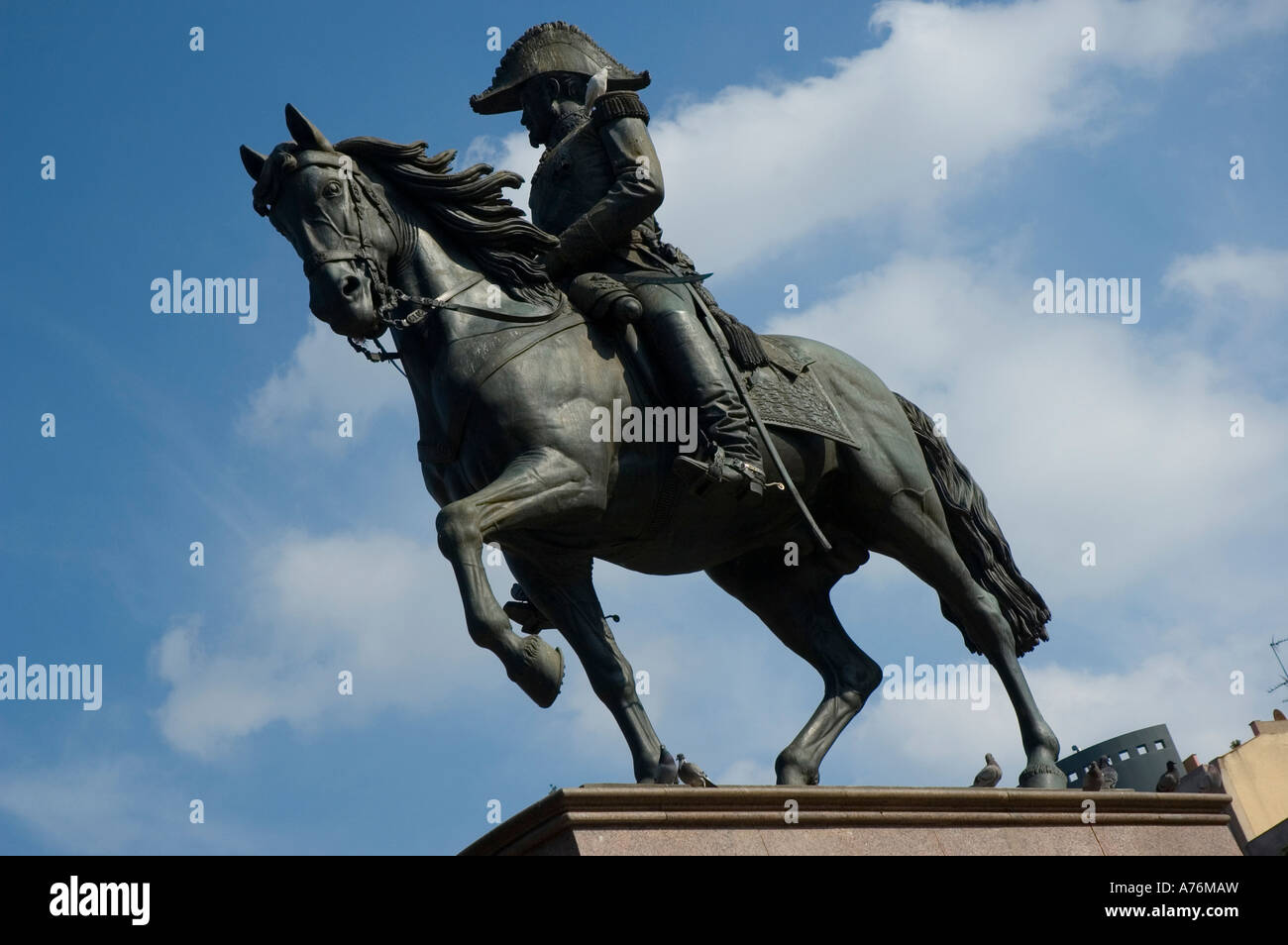 General Espartero Statue Príncipe de Vergara Avenue also known as El ...