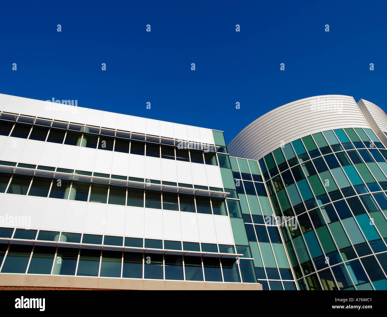 Architectural detail of the Semco Energy corporate headquarters in Port ...