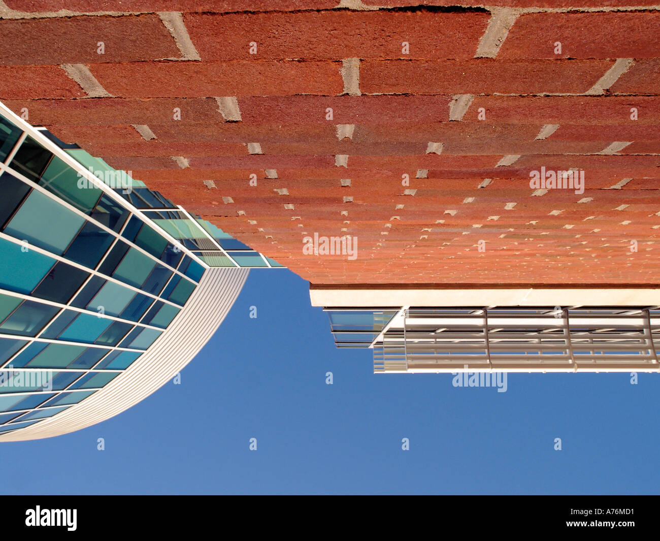 Architectural detail of the Semco Energy corporate headquarters in Port ...