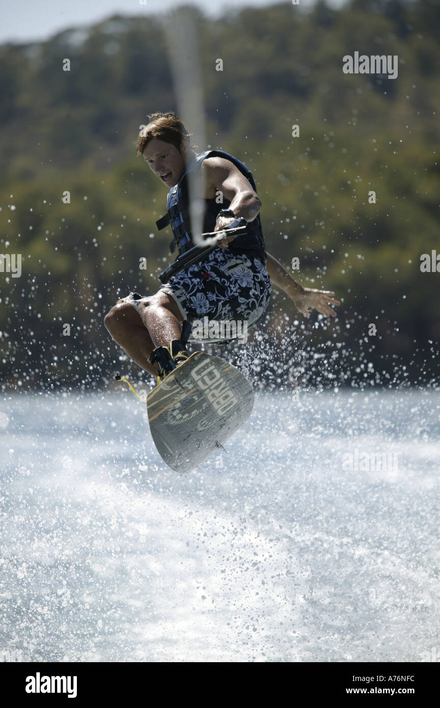 Wakeboarding Marverde Turkey MODEL RELEASED 20 9 04 Picture by Barry ...