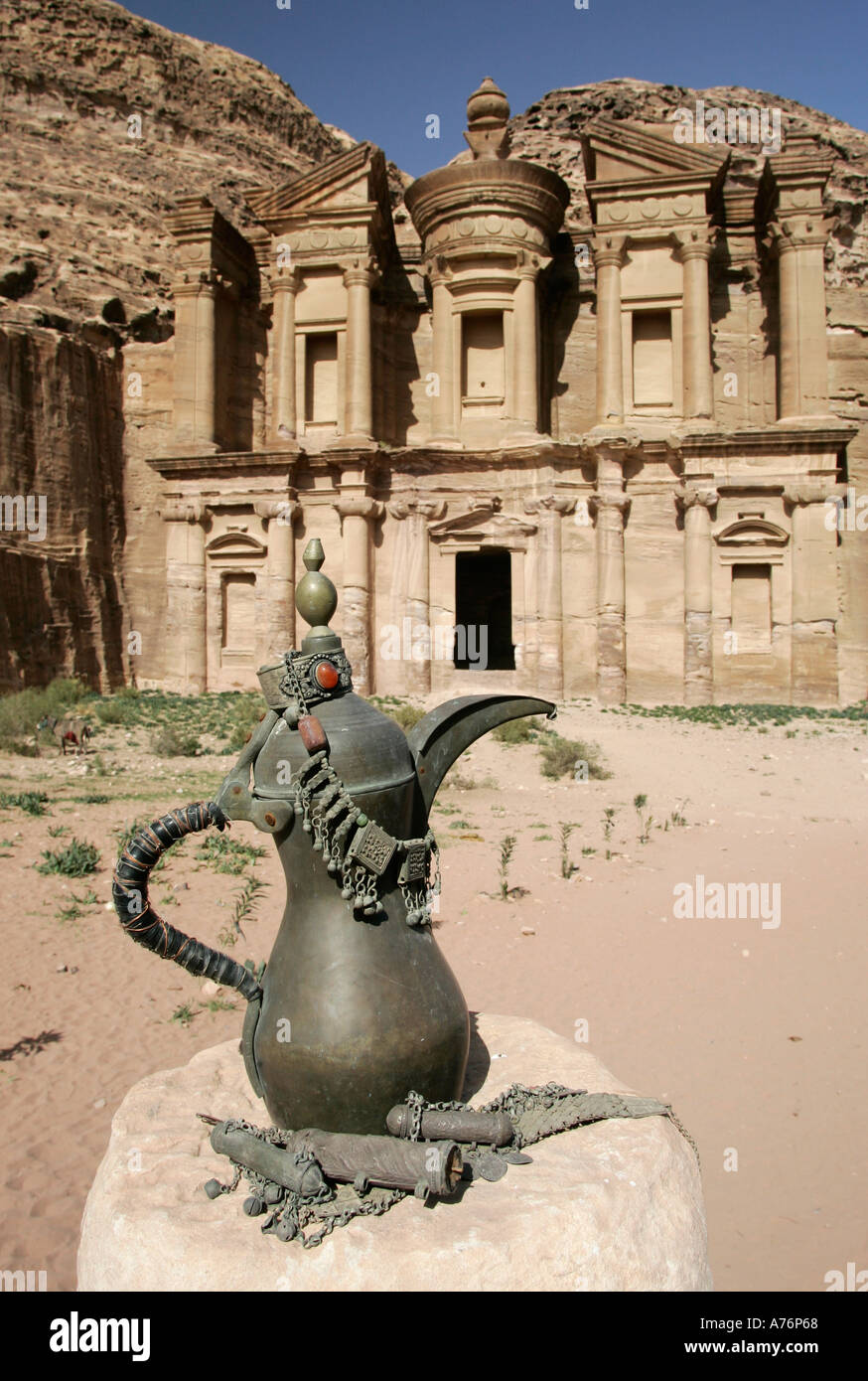 Jebel Al Deir Monastery High Resolution Stock Photography and Images ...