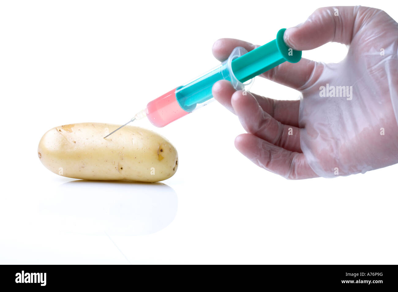 Syringe in potato hi-res stock photography and images - Alamy