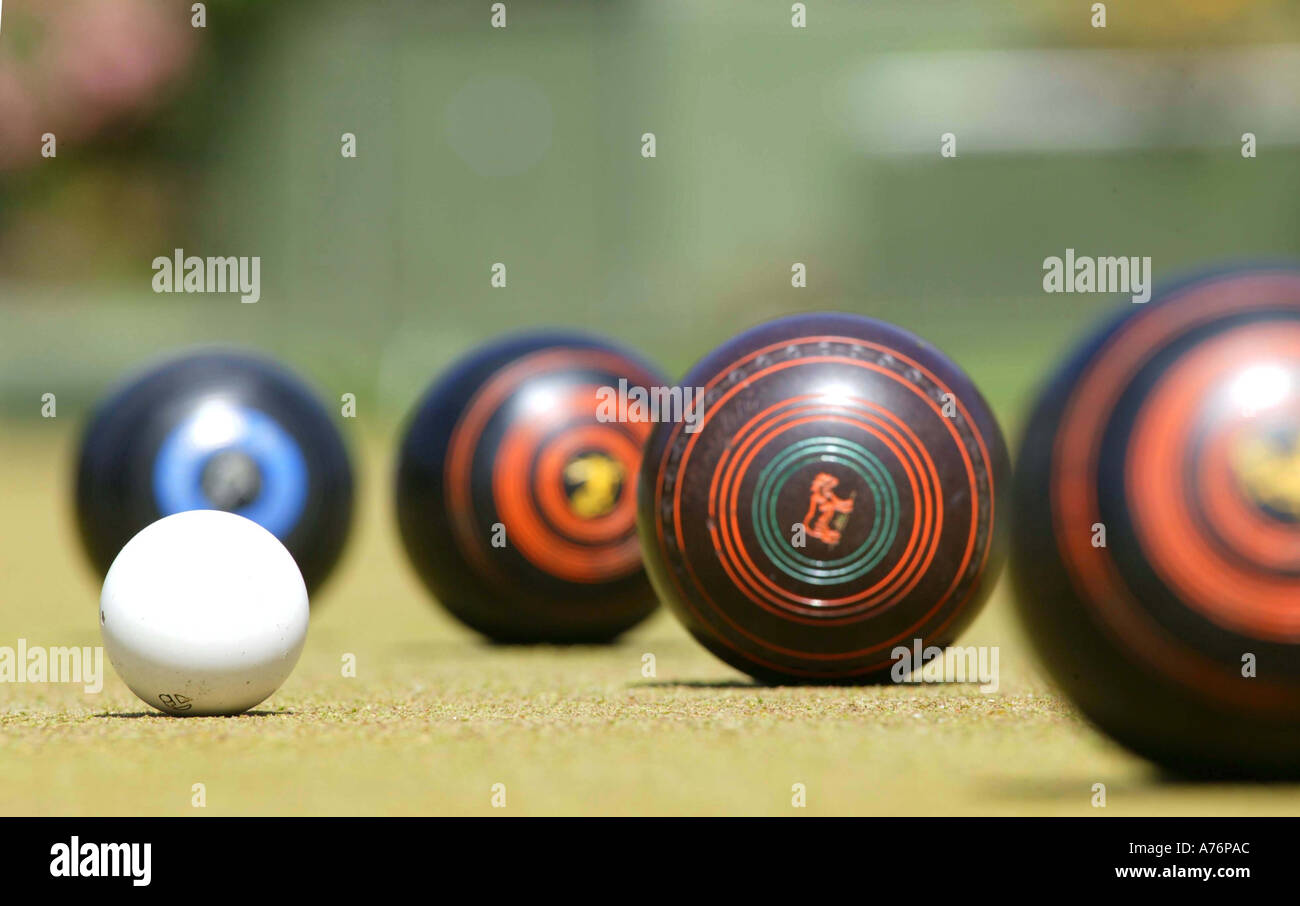 Lawn bowls new zealand hi-res stock photography and images - Alamy