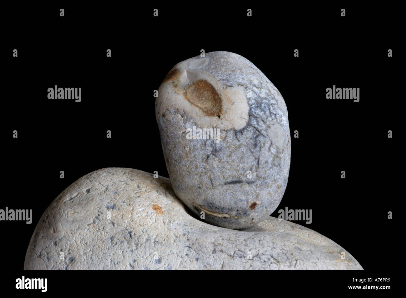Two stones still life Stock Photo - Alamy