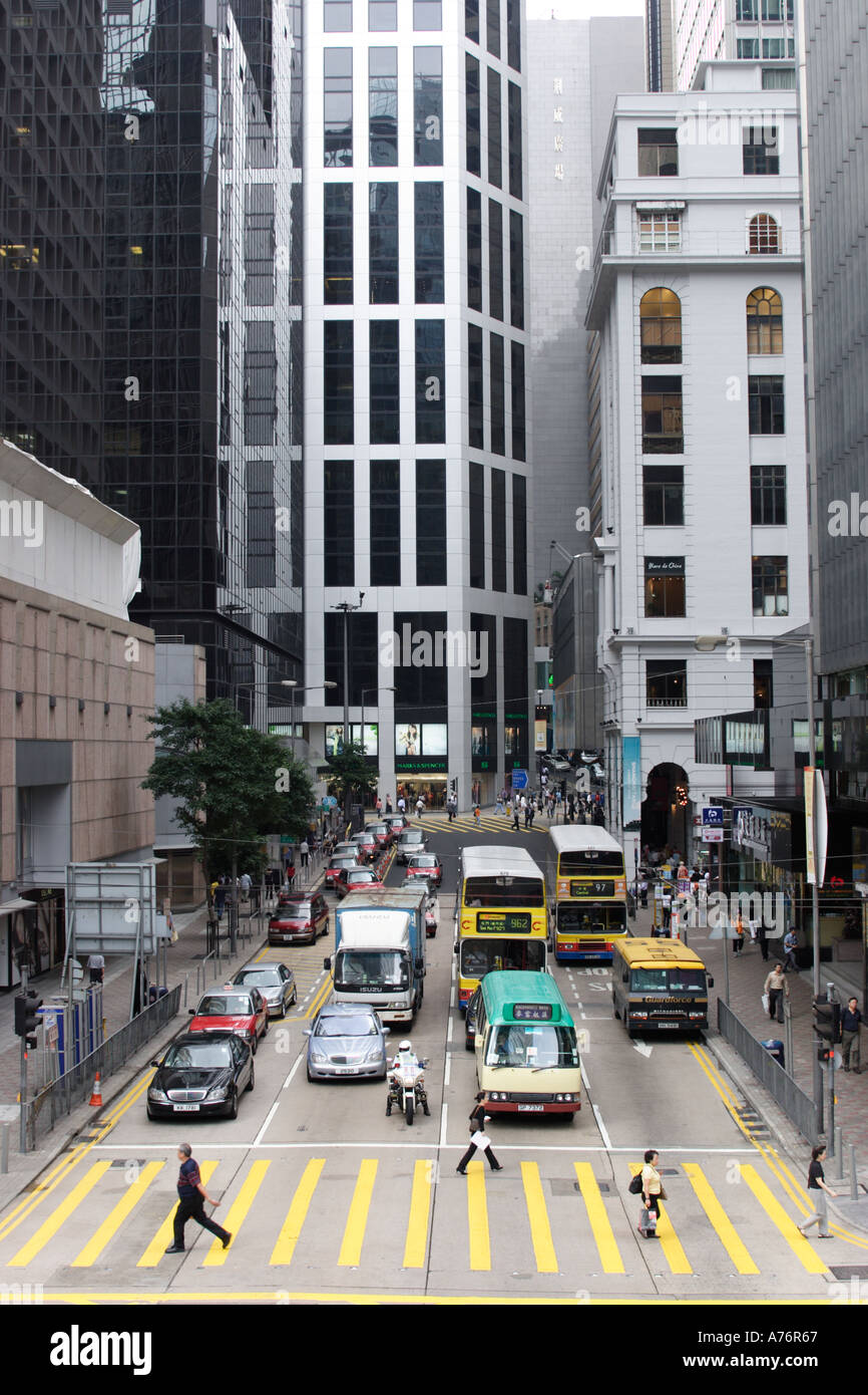 Pedder Street Central District Hong Kong China Stock Photo - Alamy