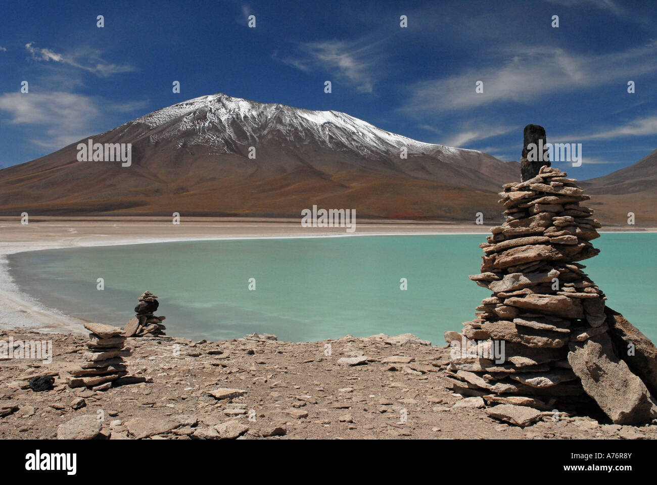 Laguna Verde Bolivia Park Eduardo Avaroa Stock Photo - Alamy