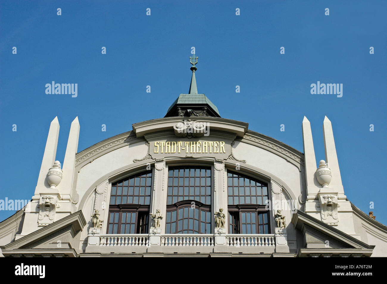 City theater, Bielefeld, North Rhine-Westphalia, Germany Stock Photo ...
