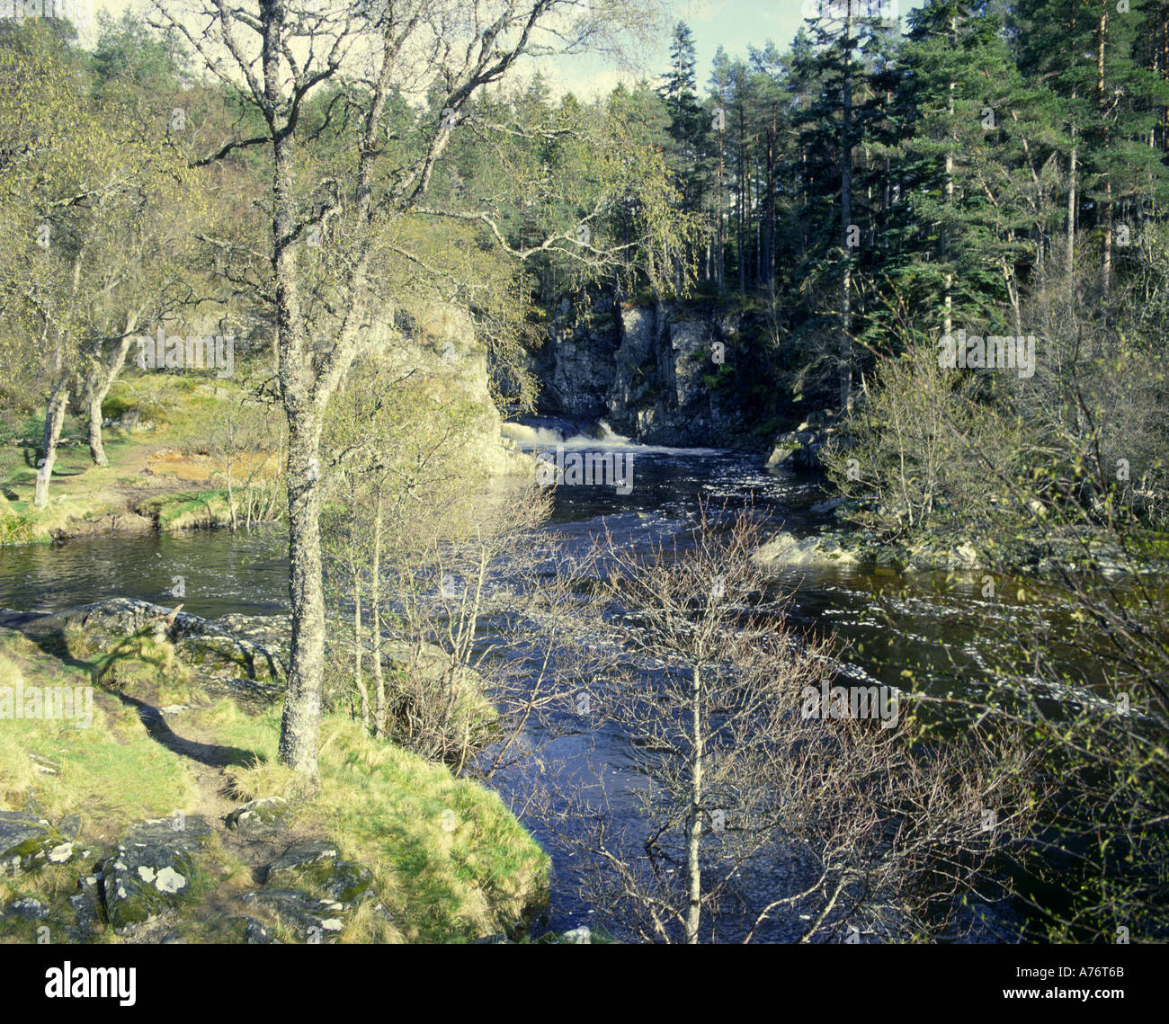 River Pattack Inverness shire Stock Photo - Alamy