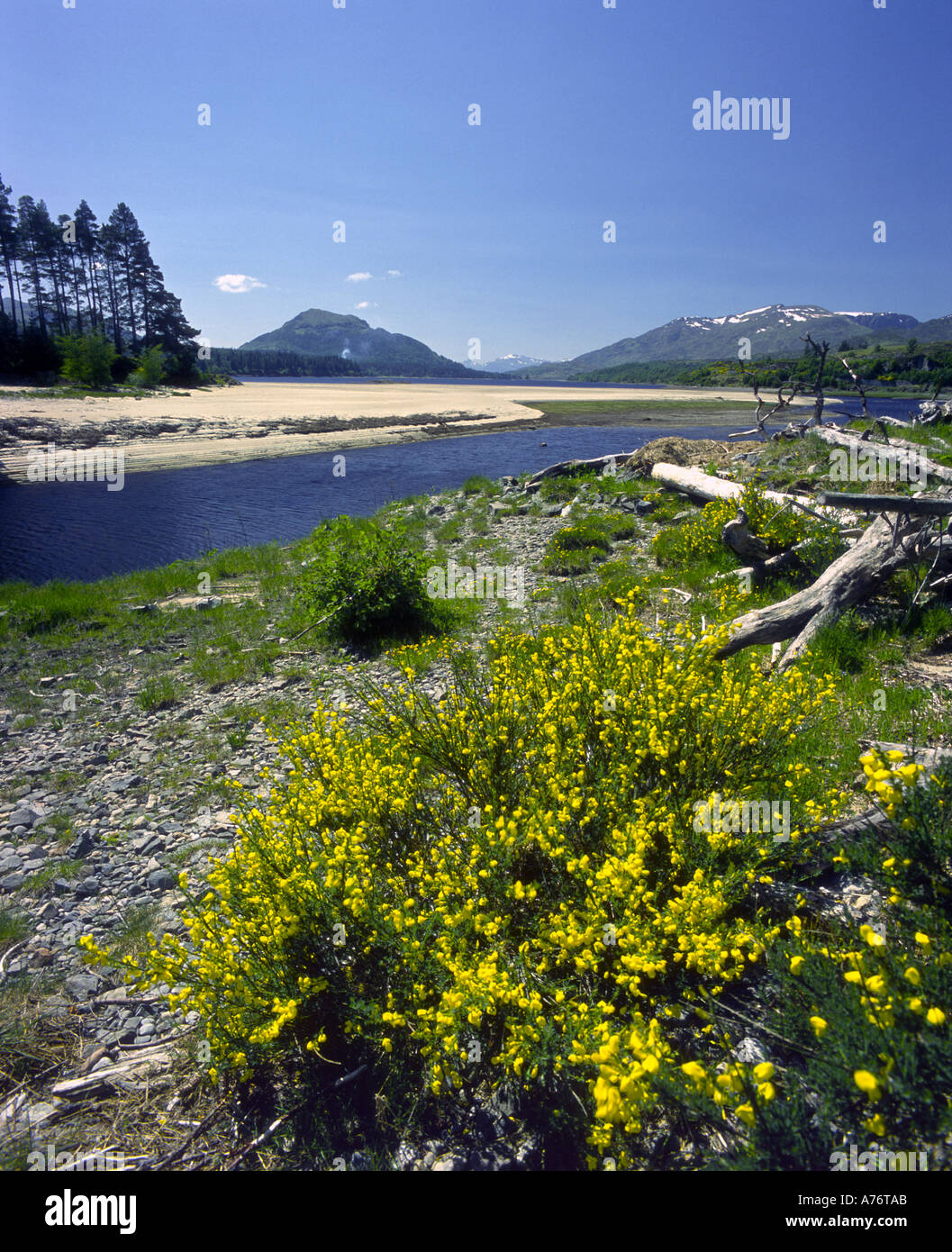 Loch Laggan Inverness shire Stock Photo - Alamy