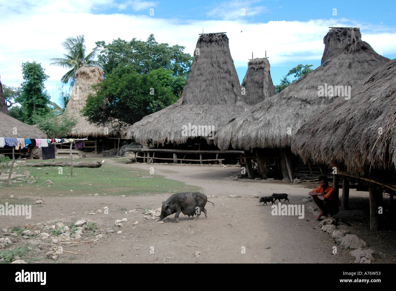 West Sumba Nihiwatu Indonesia Stock Photo - Alamy