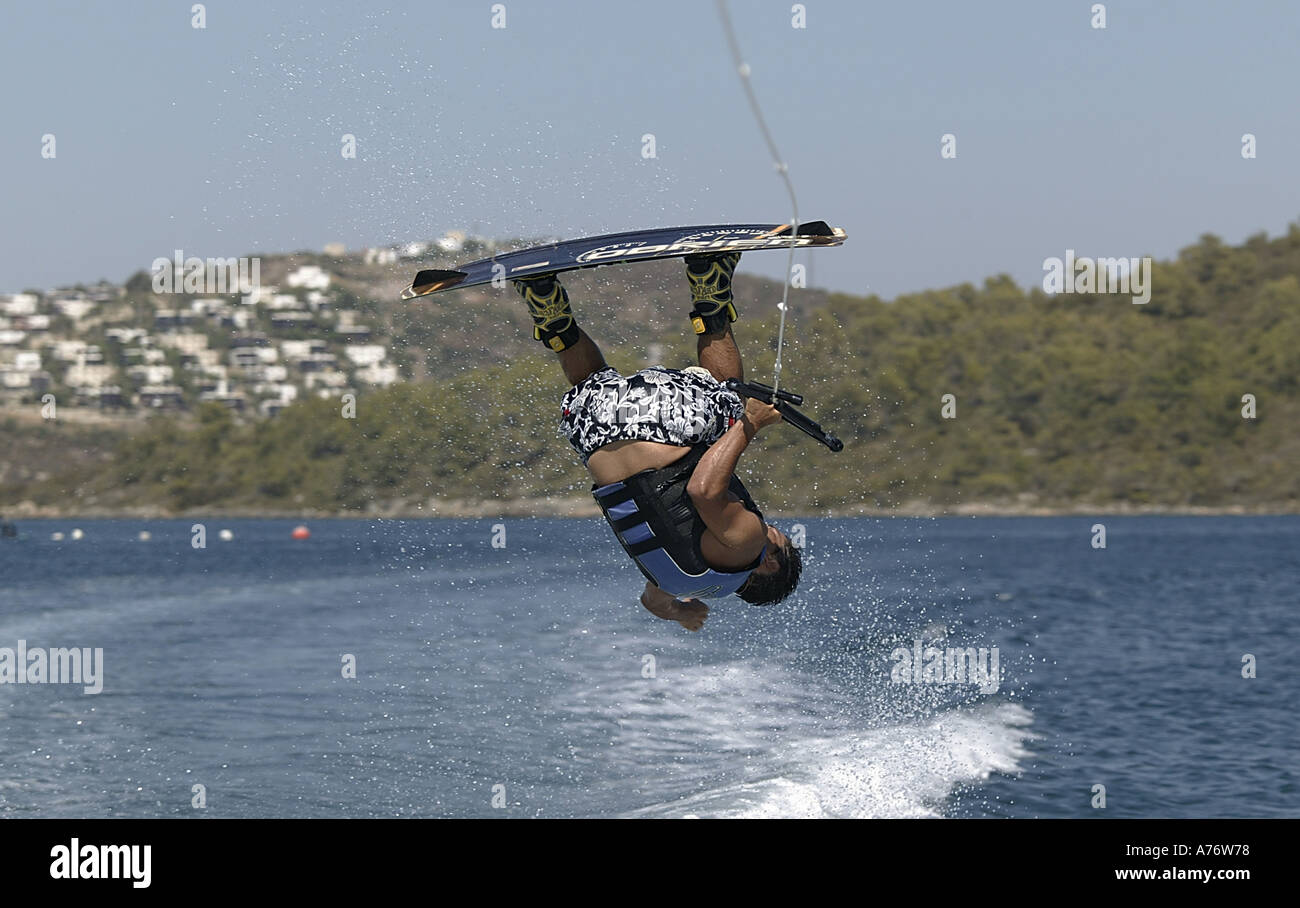 Wakeboarding Marverde Turkey MODEL RELEASED 20 9 04 Picture by Barry ...