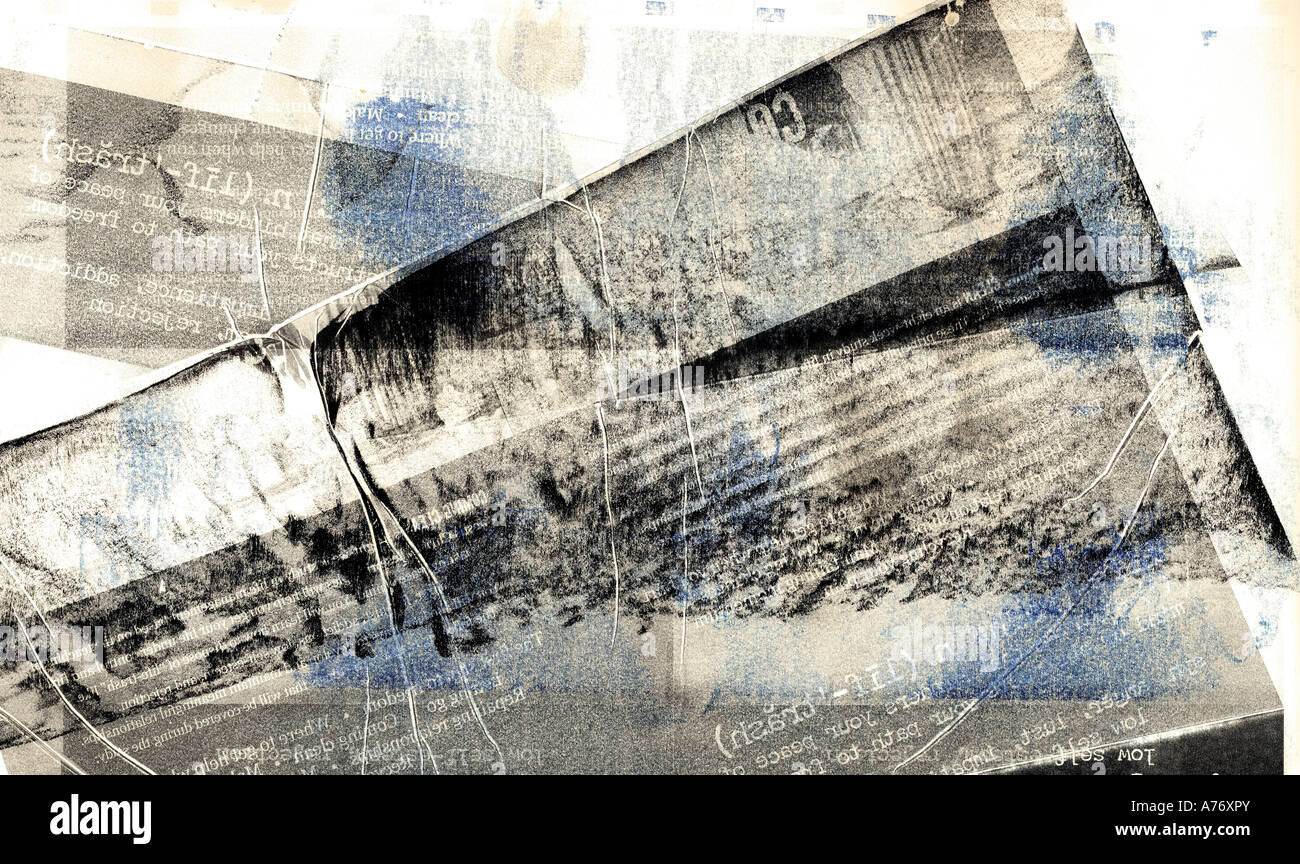 Multi layered torn paper hi-res stock photography and images - Alamy