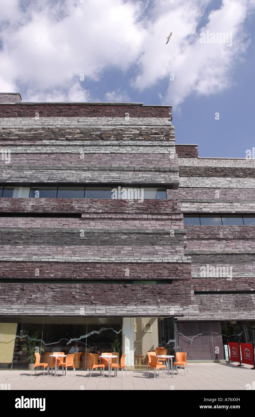 The Millennium Centre in Cardiff is made of Welsh slate architecture ...