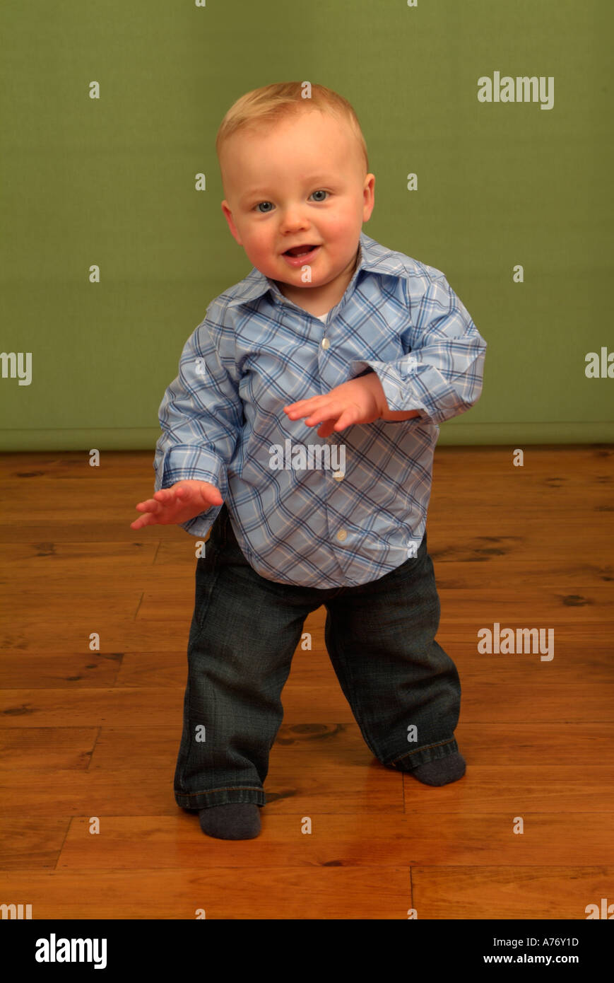 Little boy dancing Stock Photo - Alamy