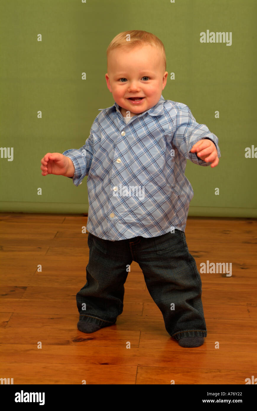 Little boy dancing Stock Photo - Alamy