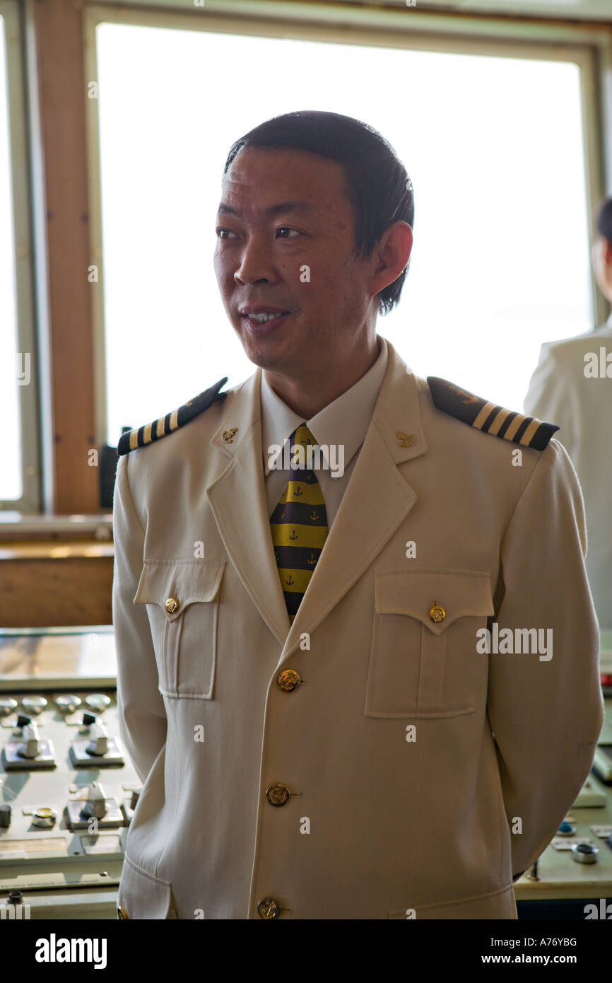 Ship Captain Bridge Asian High Resolution Stock Photography and Images ...