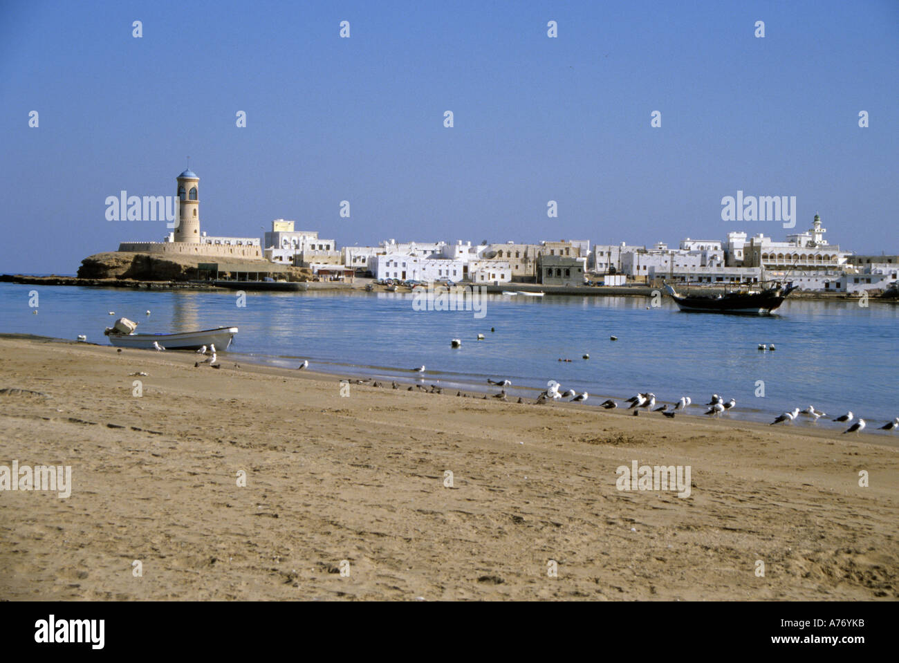 Oman sur lighthouse tower hi-res stock photography and images - Alamy