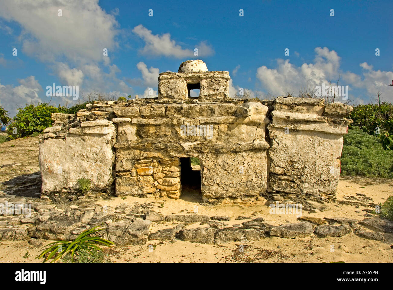 El Caracol Maya Temple Cozumel Mexico Punta Sur Park Ecological Reserve ...