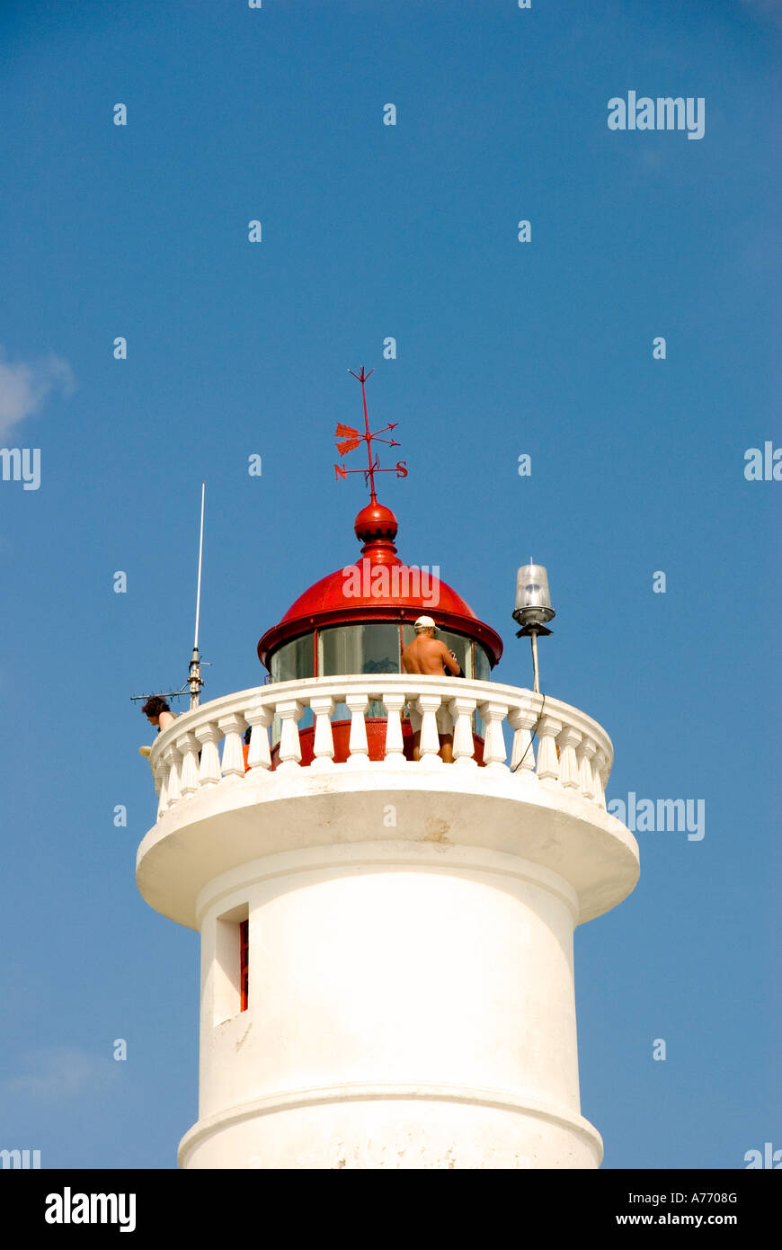 Mexico Cozumel Punta Sur Celarain Lighthouse Stock Photo - Alamy