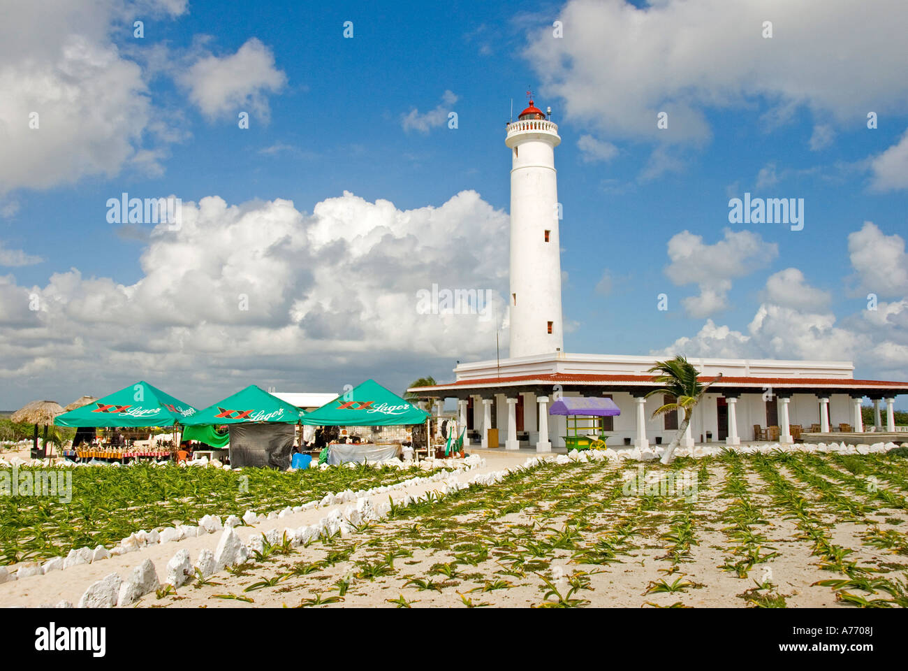 Mexico Cozumel Punta Sur Celerain Lighthouse Stock Photo - Alamy