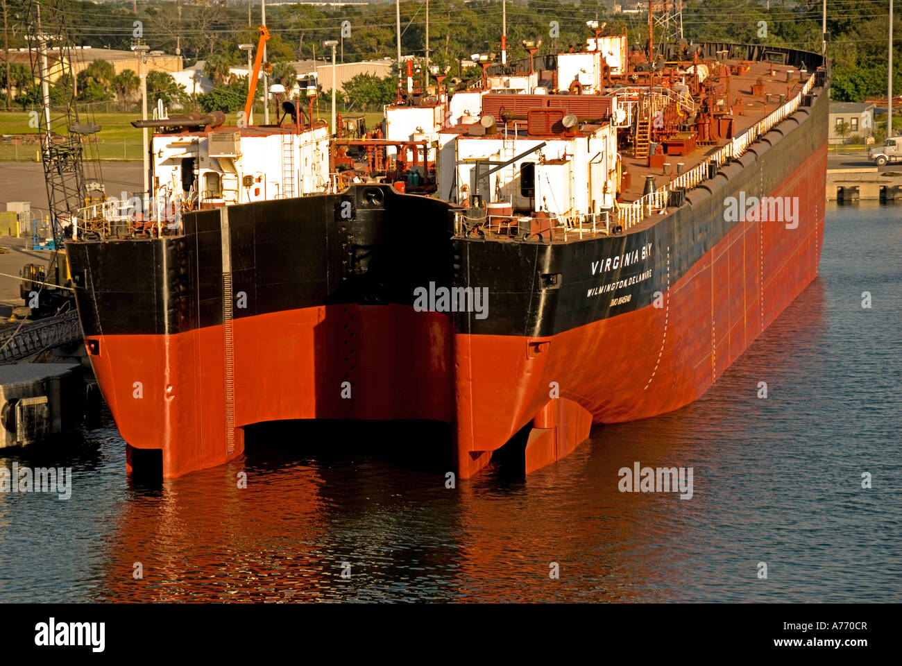 Tampa Florida, Port of Tampa Stock Photo - Alamy
