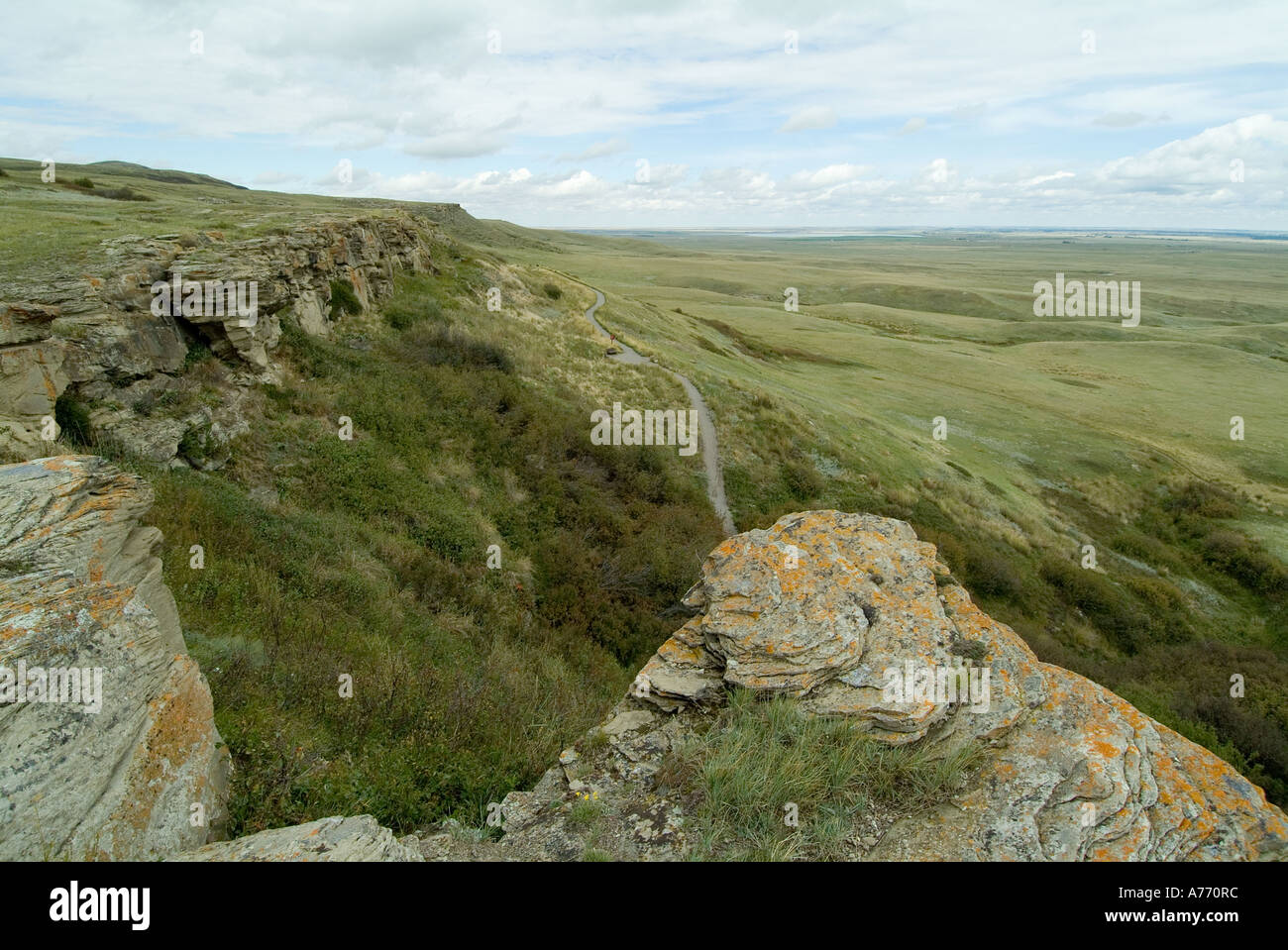 Head-Smashed-In Buffalo Jump, UNESCO World Heritage Centre, Alberta ...