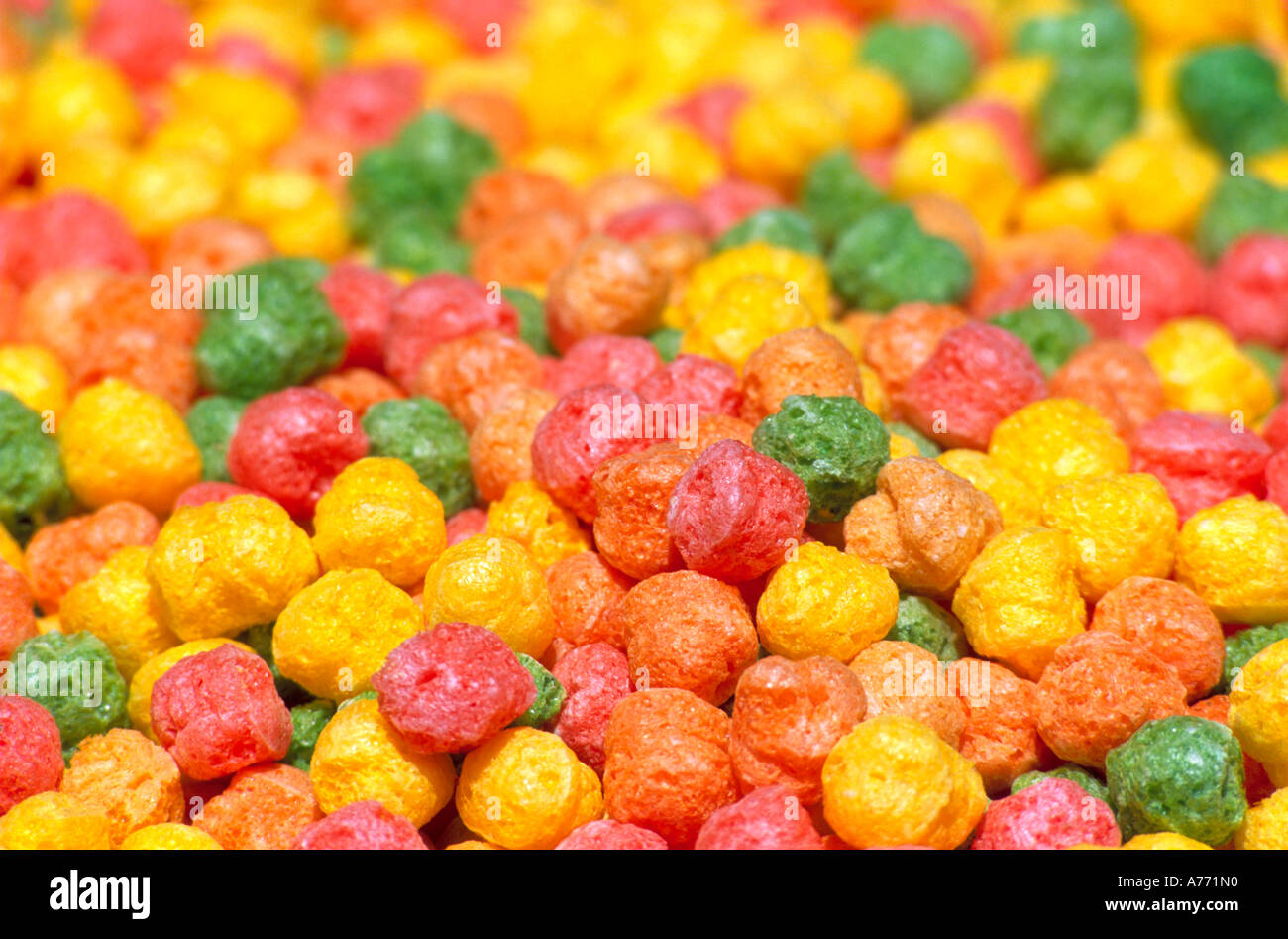 Pile of colourful sweets in a market Stock Photo - Alamy