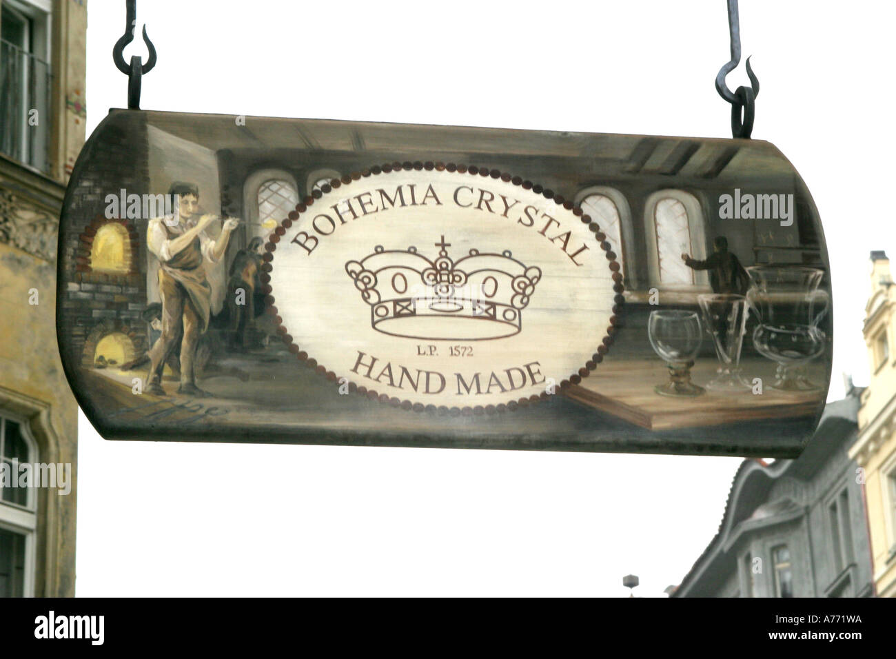 Glass blowing sign hi-res stock photography and images - Alamy