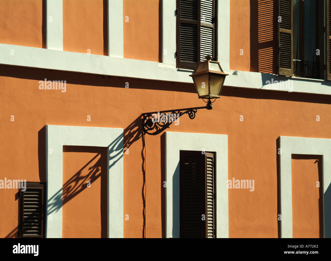 Classical Architecture in a Rome Sidestreet, Rome, Italy, Europe Stock ...