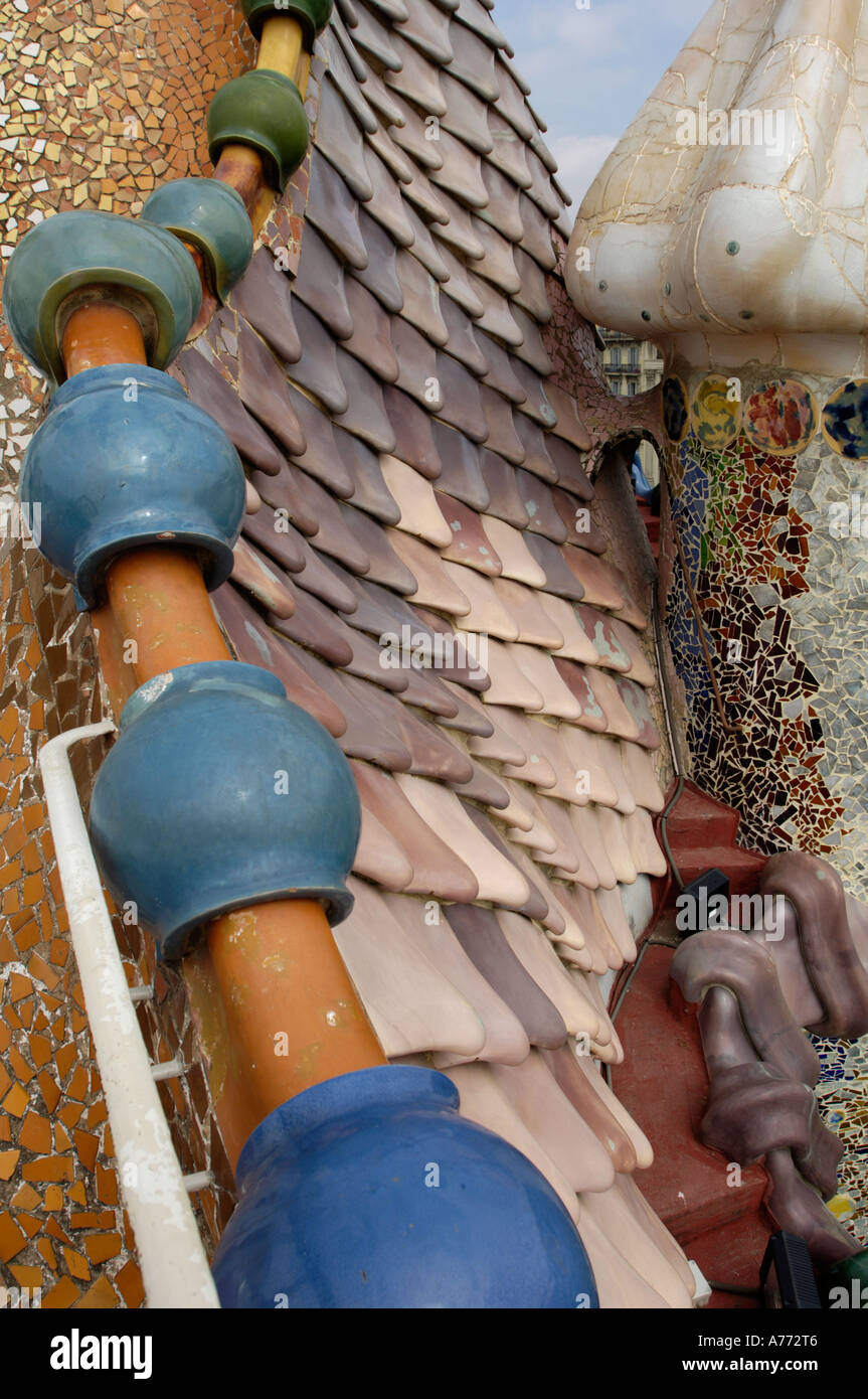 Casa batllo scale hi-res stock photography and images - Alamy